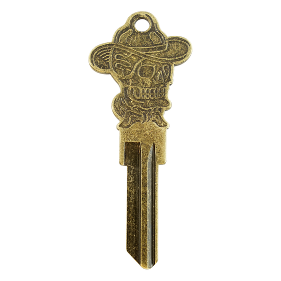 Cowboy Skull Blank SC1 Key – CustomKeys.com