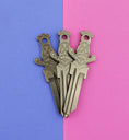 Dagger Key - KW1 Silver/Gold – CustomKeys.com