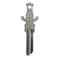 Dagger Key - KW1 Silver/Gold – CustomKeys.com