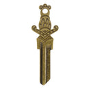 Dagger Key - KW1 Silver/Gold – CustomKeys.com
