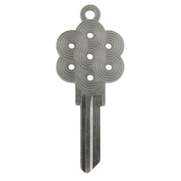 Full Circle Key - KW1 Silver/Gold – CustomKeys.com