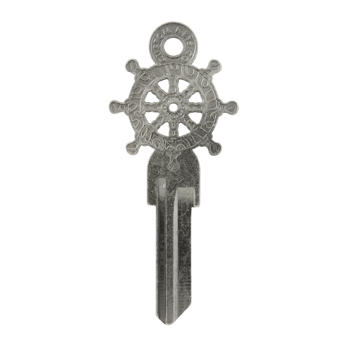 The Navigator Blank Key - Silver KW1 – CustomKeys.com