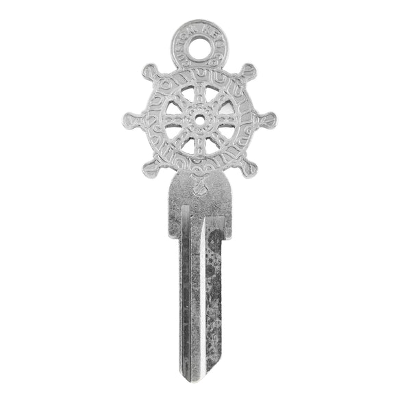 The Navigator Blank Key - Silver KW1 – CustomKeys.com