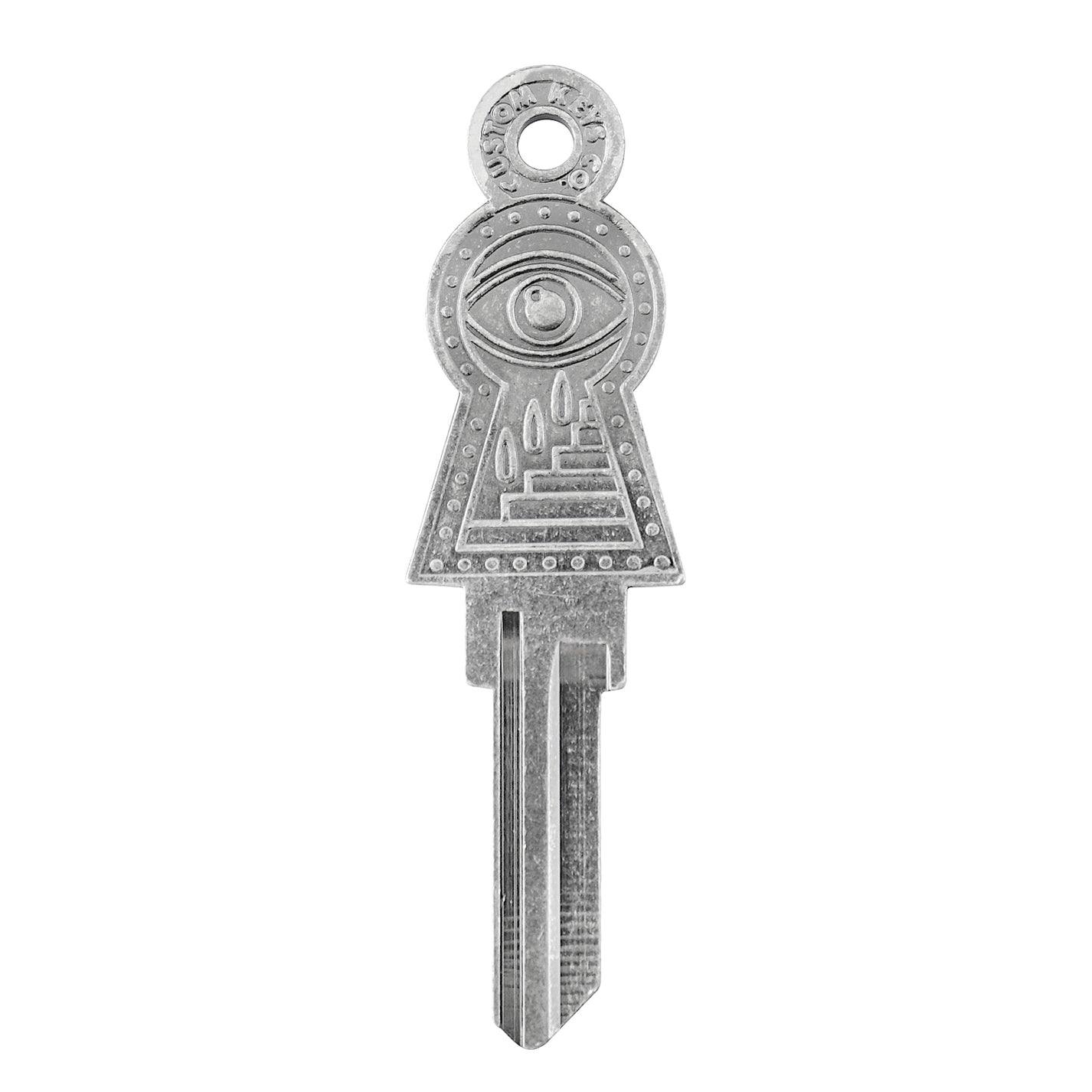 Silver Portal Blank KW1 Key – CustomKeys.com