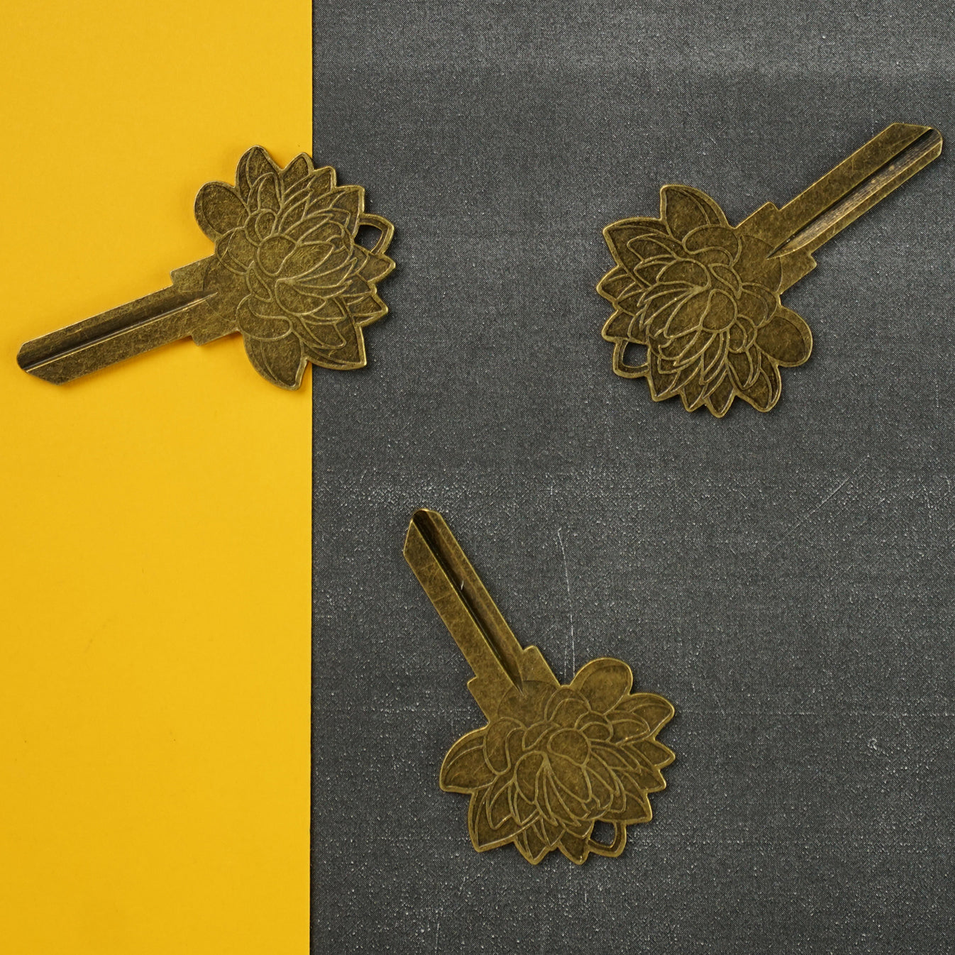 Lotus Flower Key Blank – CustomKeys.com