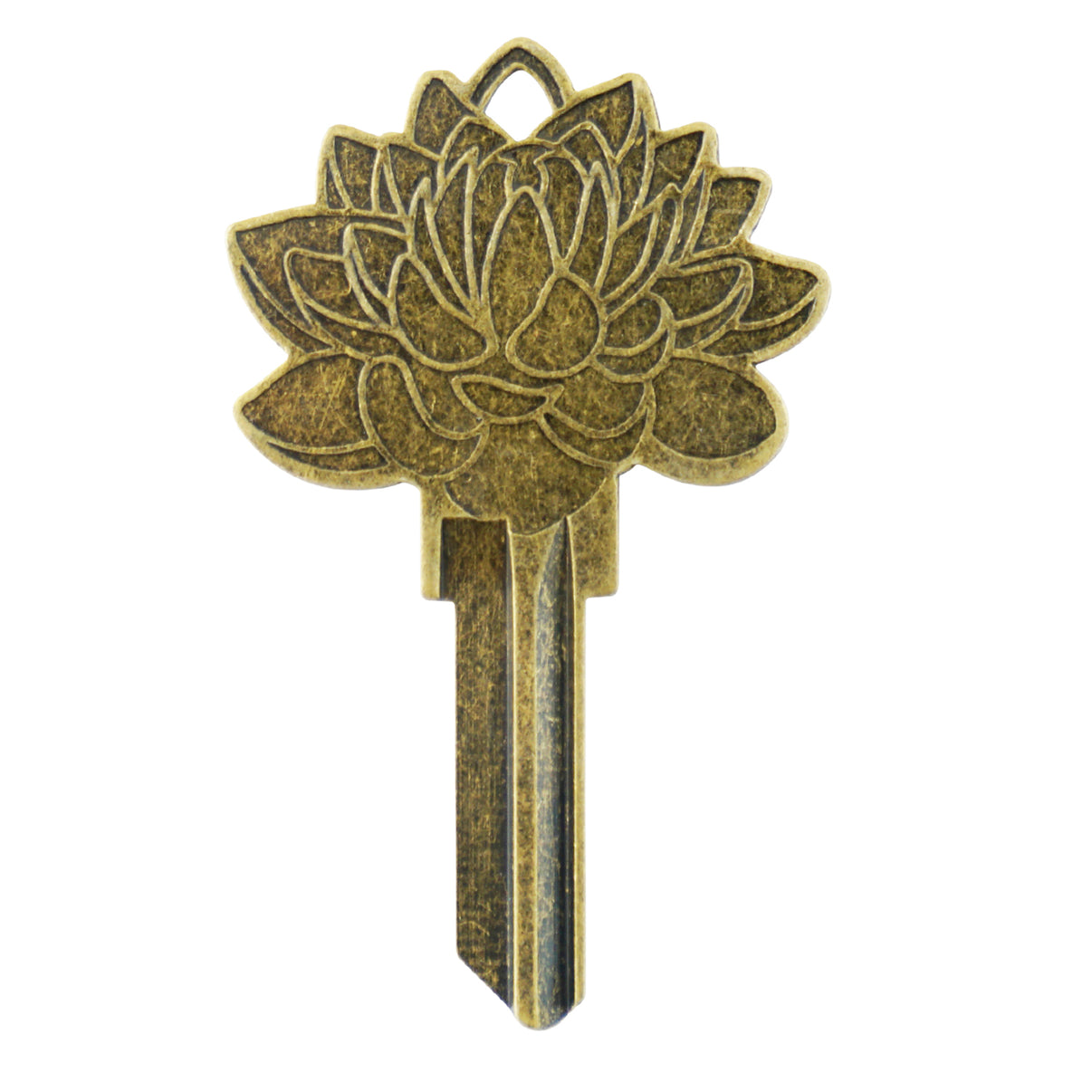 Lotus Flower Key Blank – CustomKeys.com