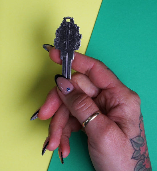 Money Bags Key - Silver KW1 – CustomKeys.com