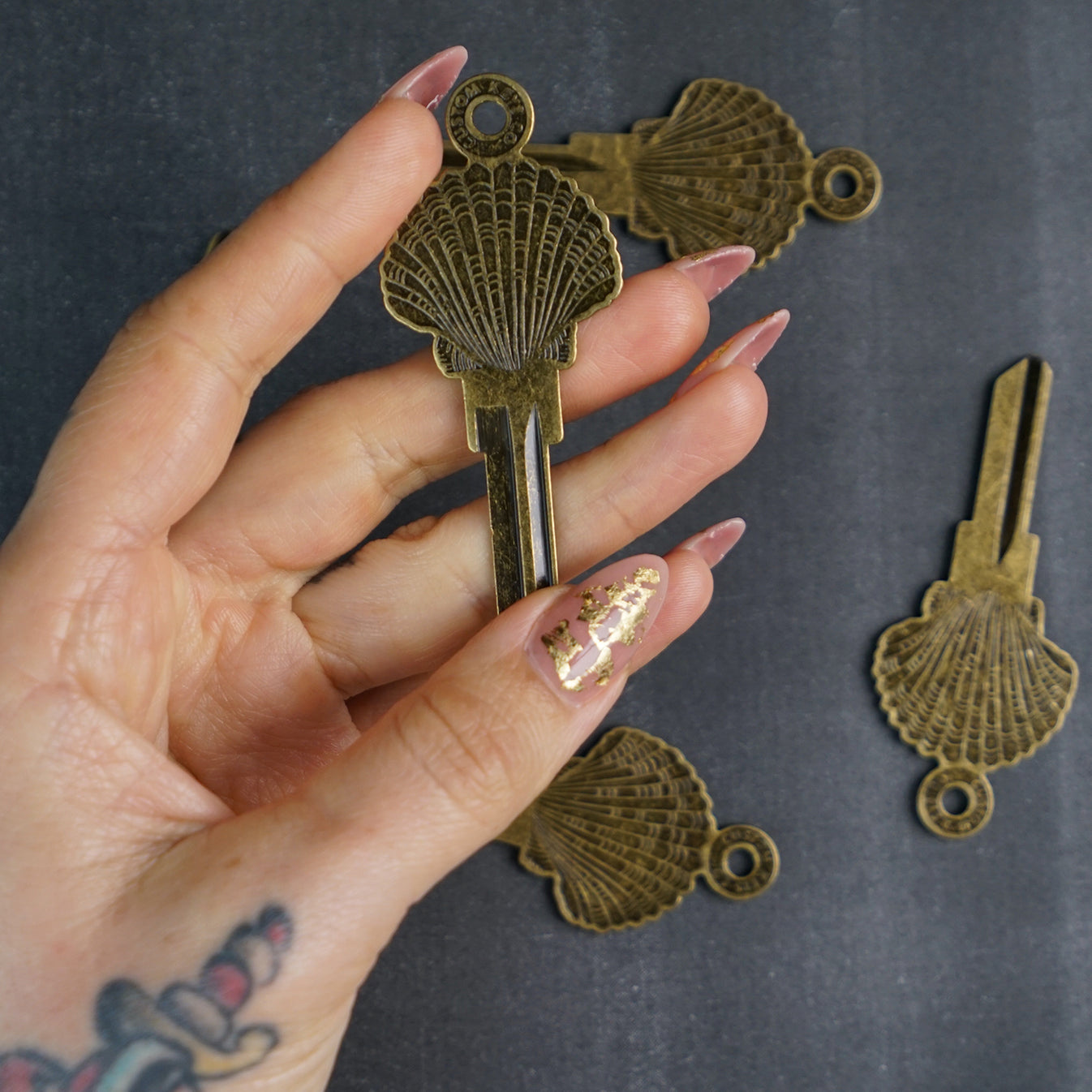 Sea Shell Blank Custom sc1 Key – CustomKeys.com