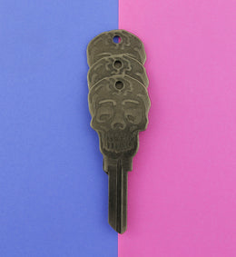 The Skeleton Key - KW1 Silver/Gold – CustomKeys.com