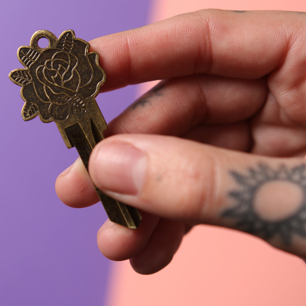 Rosebud Key – CustomKeys.com