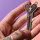 Broken Heart Key - Silver – CustomKeys.com